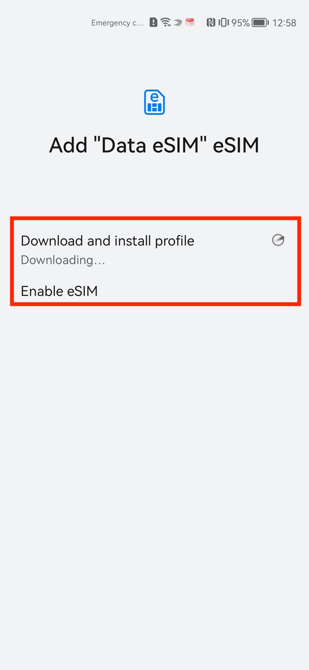 How to Install an eSIM using a QR Code on Huawei Devices – tripsim by ...