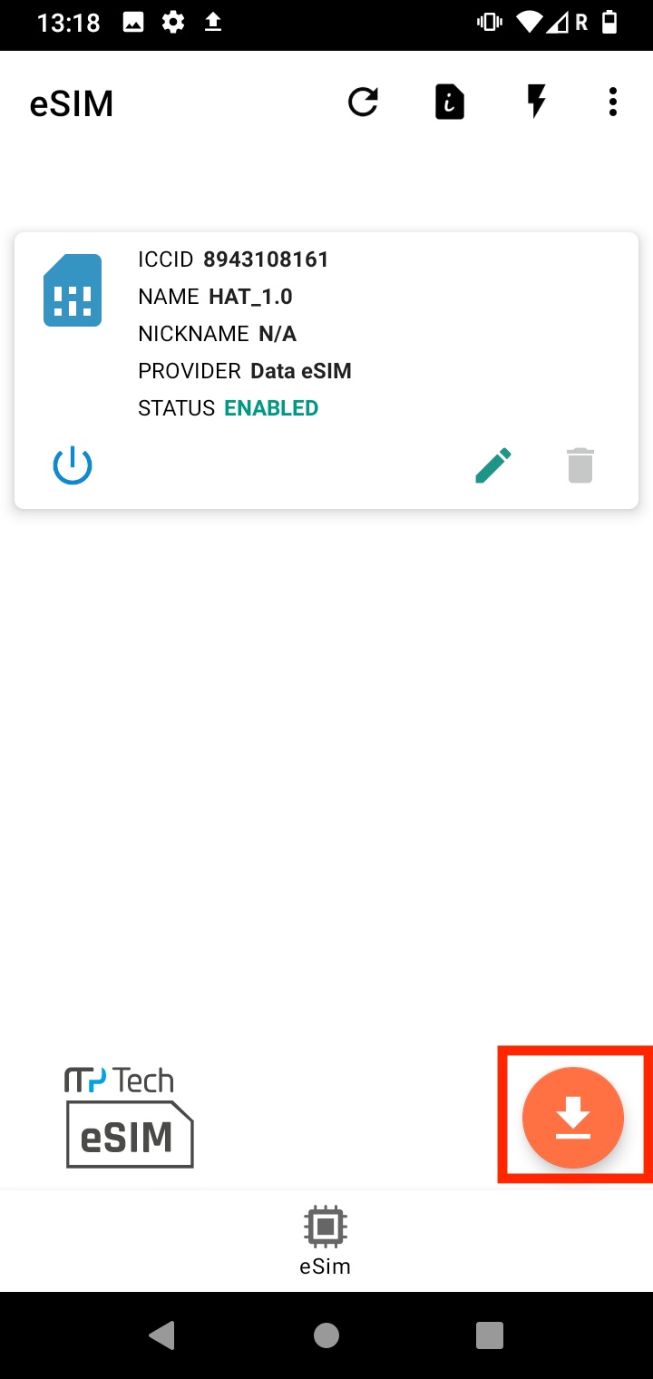 How to install an eSIM Manually on a Hammer Device – tripsim by SYD | Help